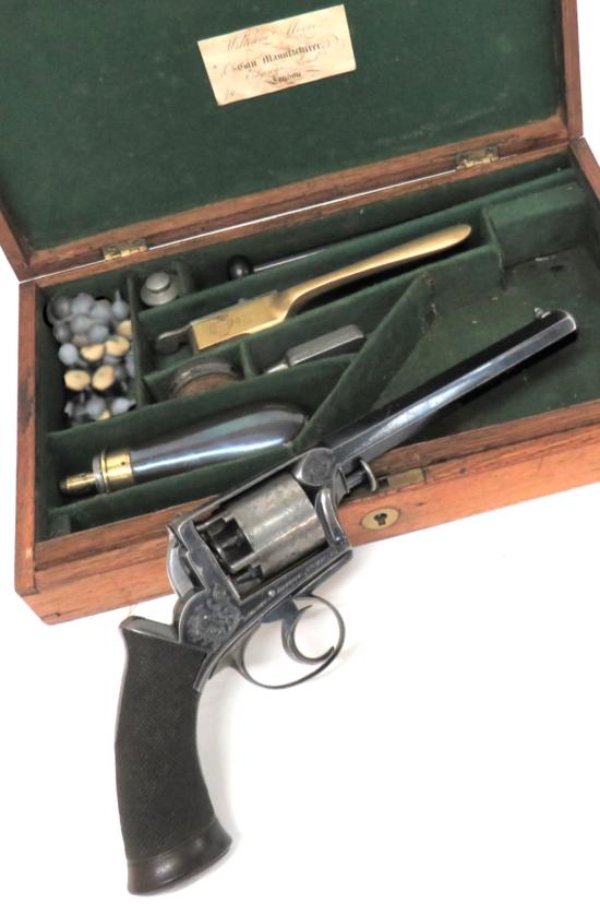 ZMW Militaria | Cased Adams DA Percussion Revolver